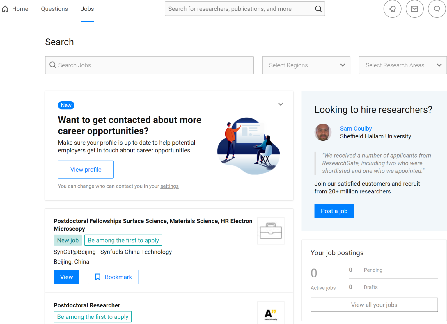 研究者専用SNS：ResearchGateに登録しよう | 凡才博士のラボライフ研究所